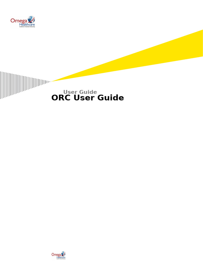 User Manual Oracle Application - Omega Onboarding | PDF