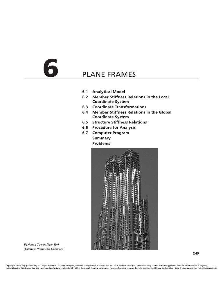 Materi 3 - Plane Frames | PDF