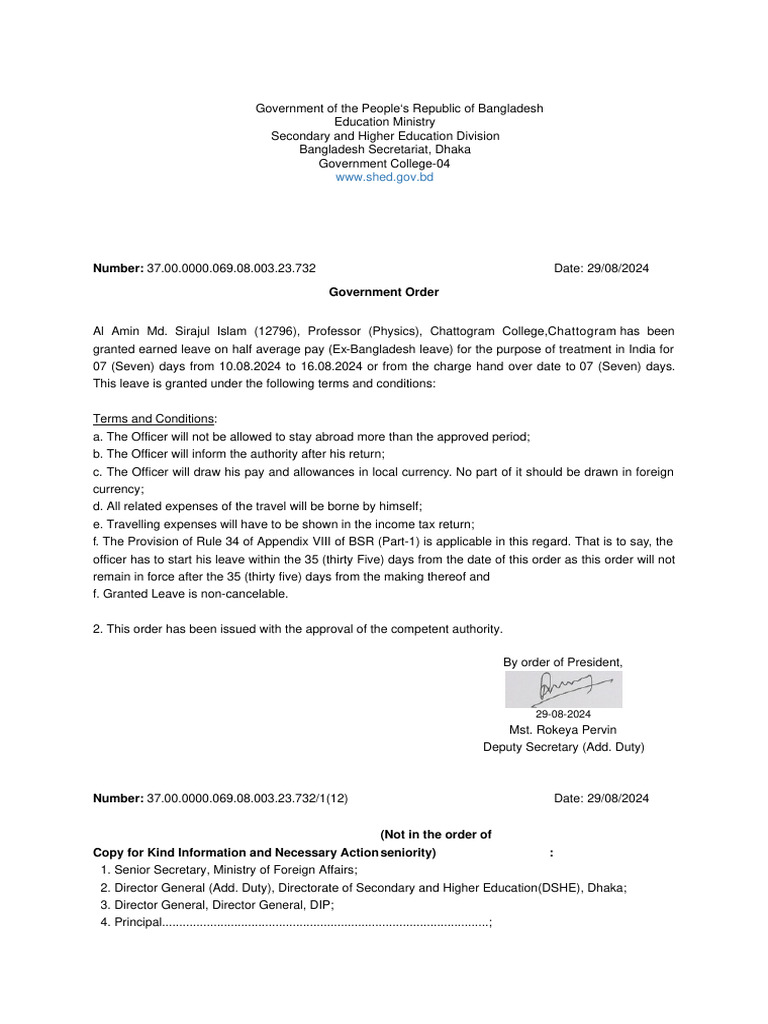 Number: 37.00.0000.069.08.003.23.732 Government Order: WWW - Shed.gov ...