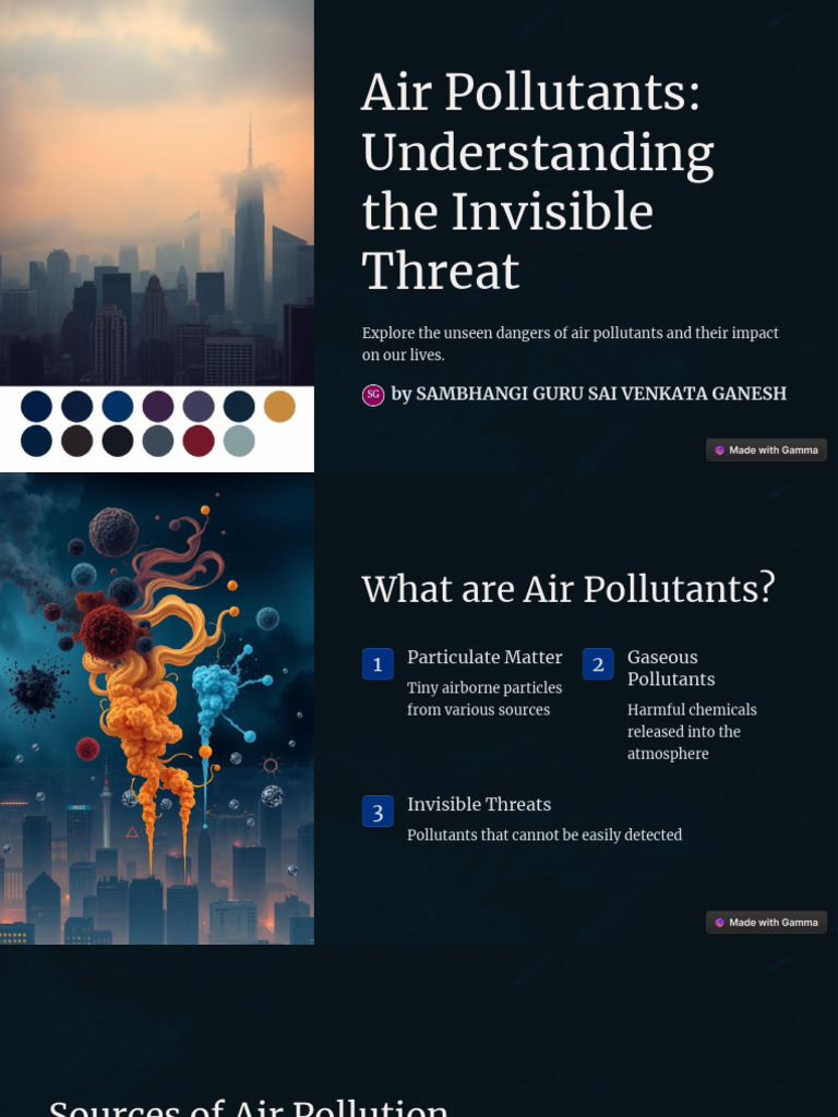 Air Pollution: Understanding Its Impact | PDF