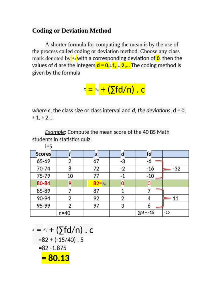 Coding or Deviation Method | PDF | Teaching Methods & Materials | Computers