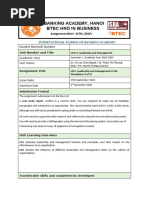 Cmi Level 5 Management and Leadership Sample Workbook Unit 501 | PDF ...