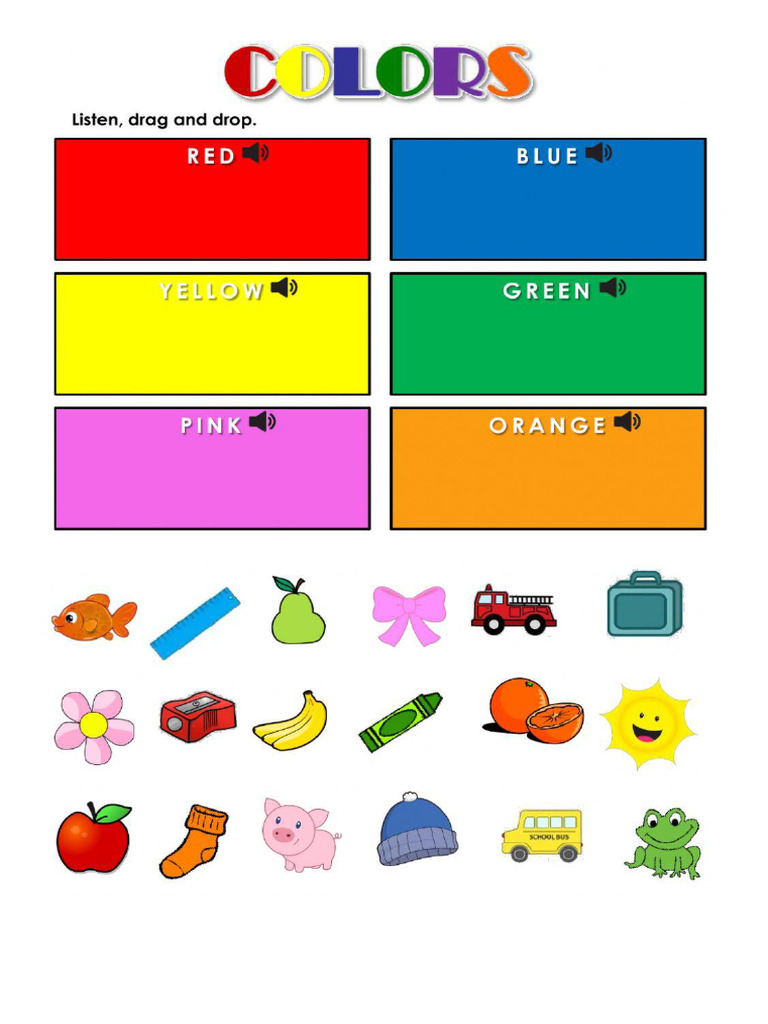 Materi Warna Colour Kelas 2 SD | PDF