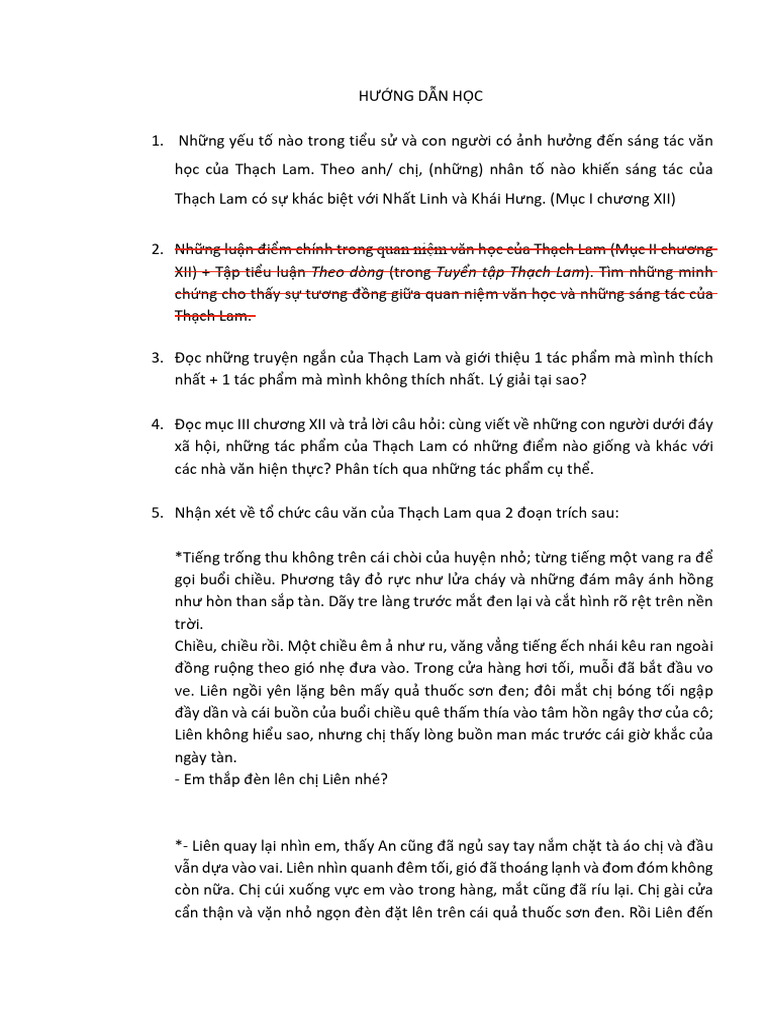 Thach Lam - HDH | PDF