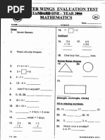 Grade 5 School Assessment Marking Scheme | PDF