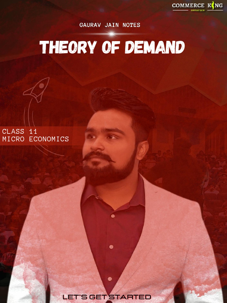 Theory of Demand Micro 3 | PDF | Demand | Goods