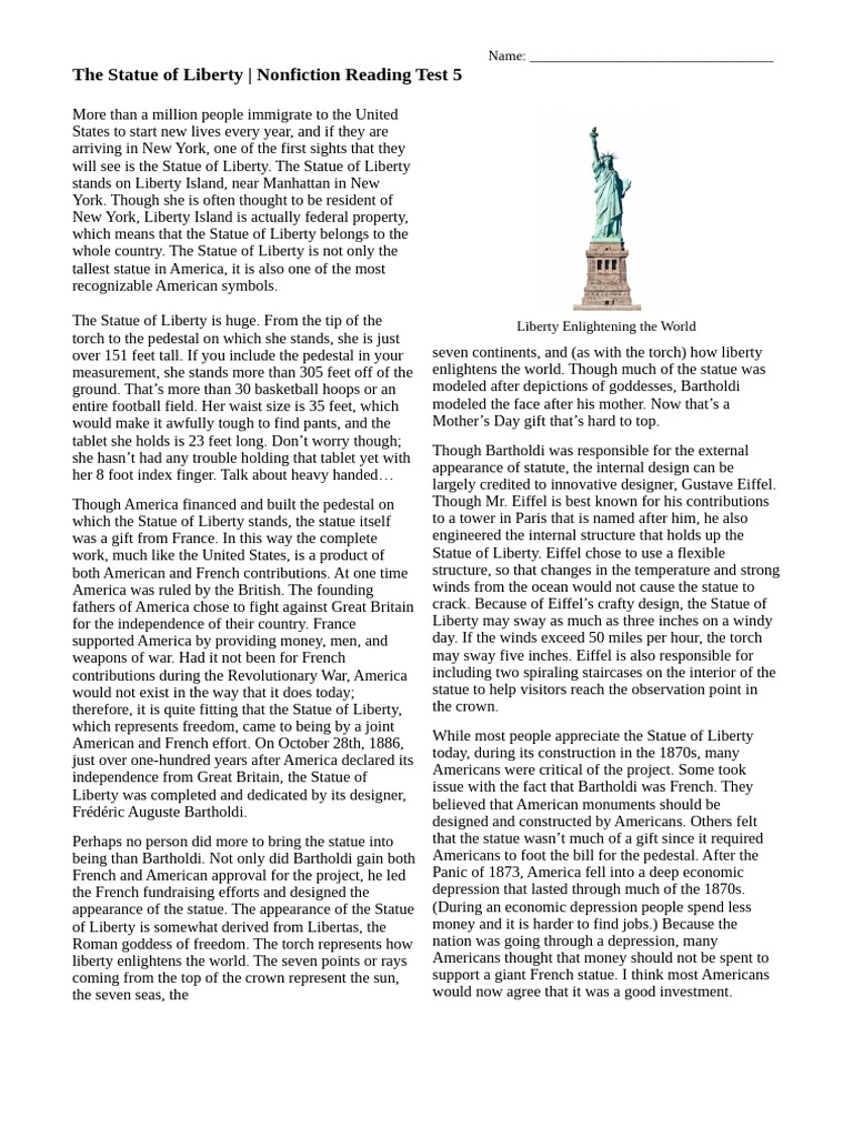STATUE-OF-LIBERTY | PDF