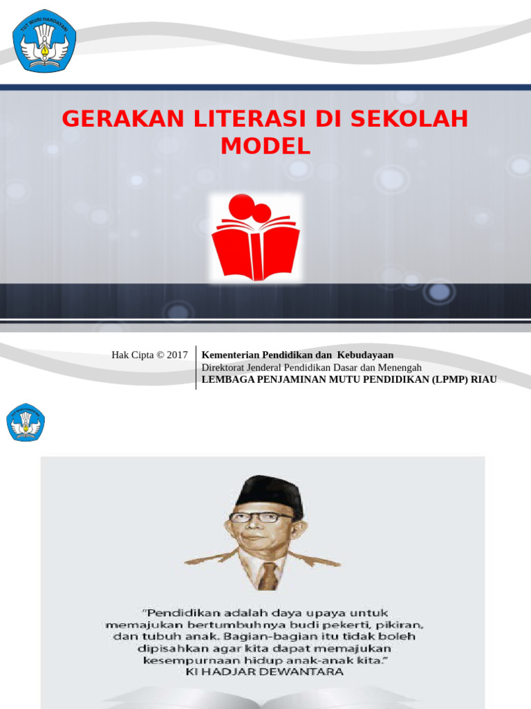 Gerakan Literasi Sekolah Model | PDF