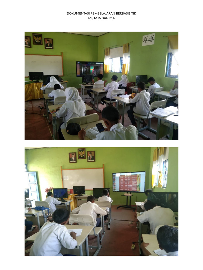 dOKUMENTASI Pembelajaran Berbasis TIK | PDF