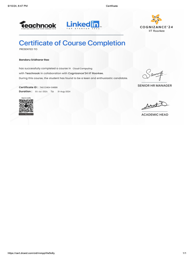 BANDARU SRIDHARA RAO - Doc | PDF