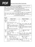 4 Tenses-HTD, HTTD, HTHT, QKD | PDF | Linguistics | Grammar