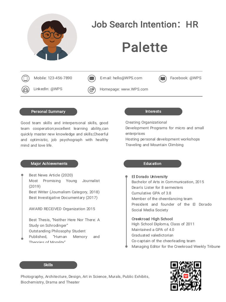 Simple Fresh Graduates-WPS Office | PDF