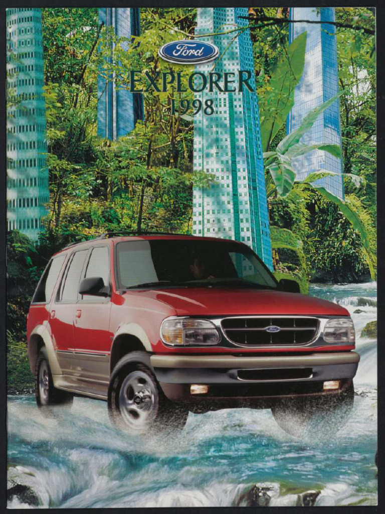 Ford Explorer 1998: Especificaciones y Estilo | PDF | Tracción en las ...
