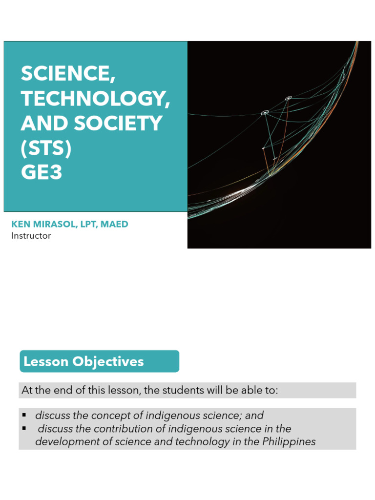 STS Week 6 | PDF | Science | Knowledge