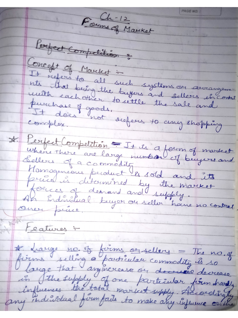 Forms of Market | PDF