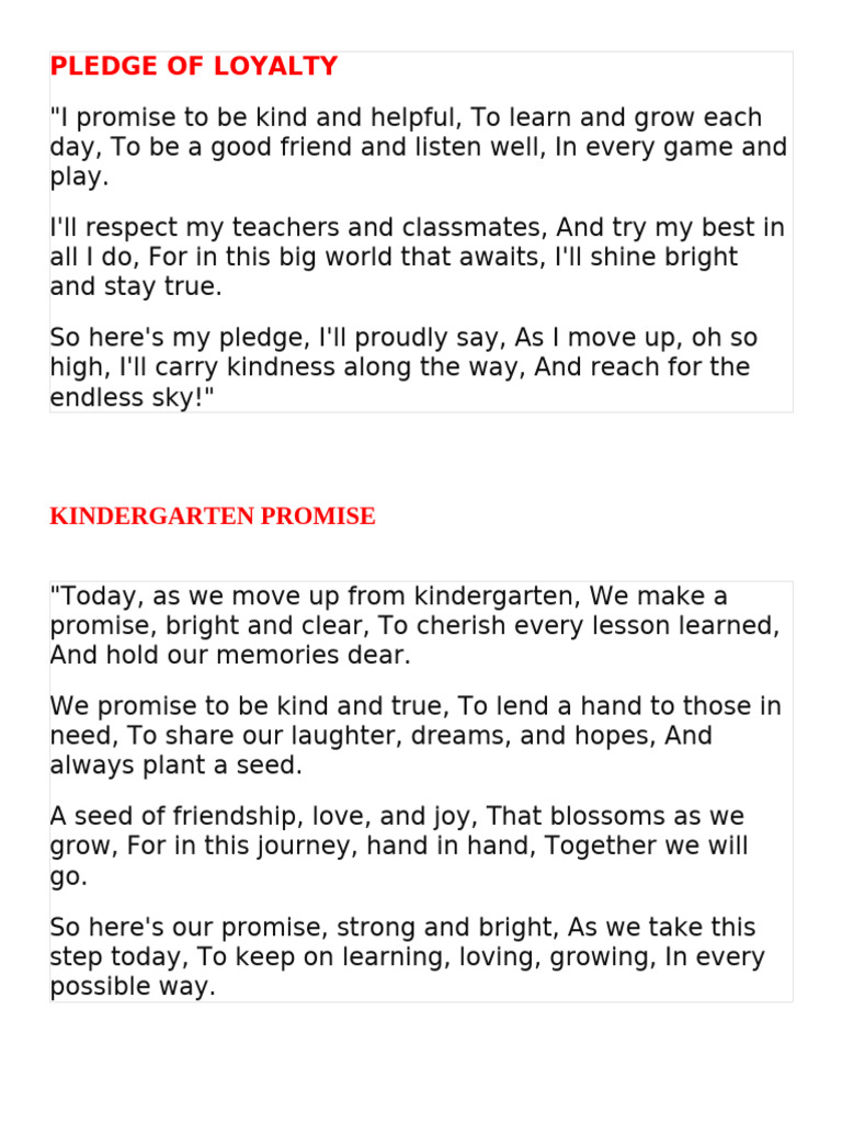 PLEDGE-OF-LOYALTY | PDF