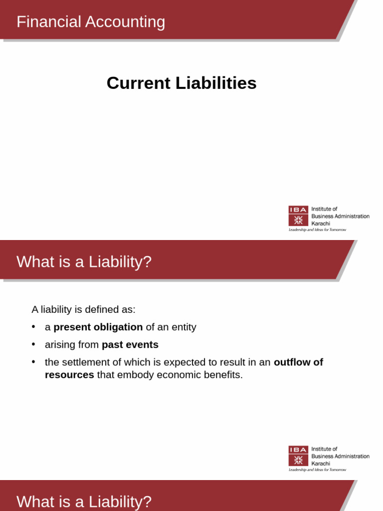 Part A - Current Liabilities | PDF | Promissory Note | Interest