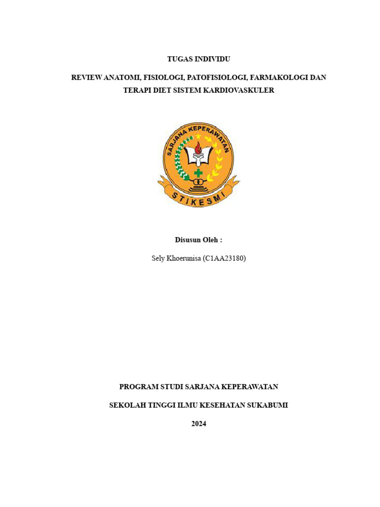 Sely Khoerunisa (C1AA23180) - Kep Dewasa Sistem Kardiovaskuler | PDF