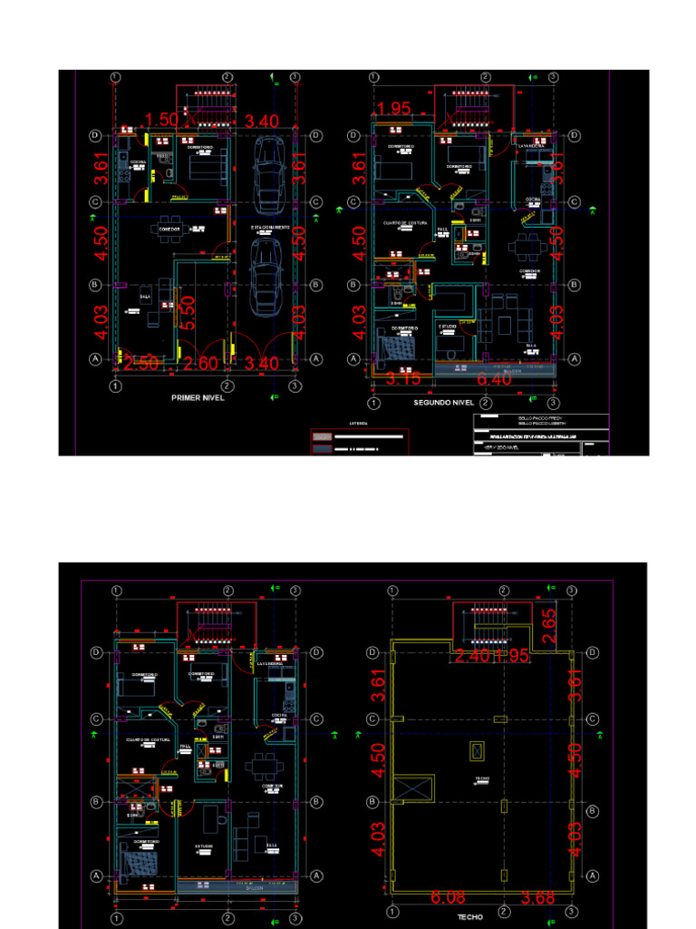 MODELO 2PISOS MAS TECHO MODELO 03 | PDF