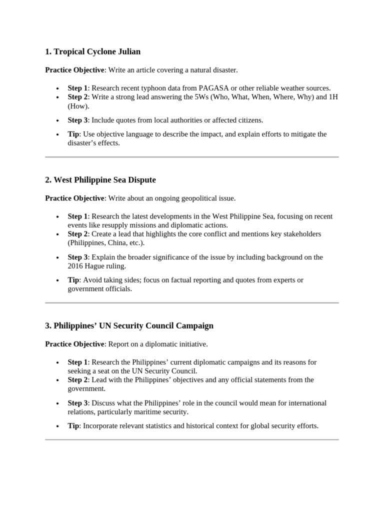Tips and Tricks in Writing | PDF | Emergency Management | Climate Change
