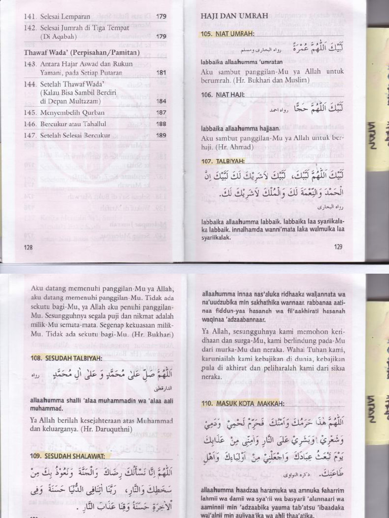 Doa Umroh Haji | PDF