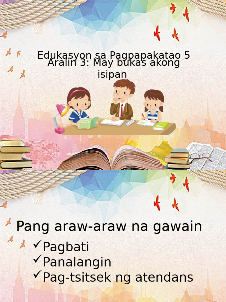 Aralin 3 - May Bukas Akong Isipan | PDF