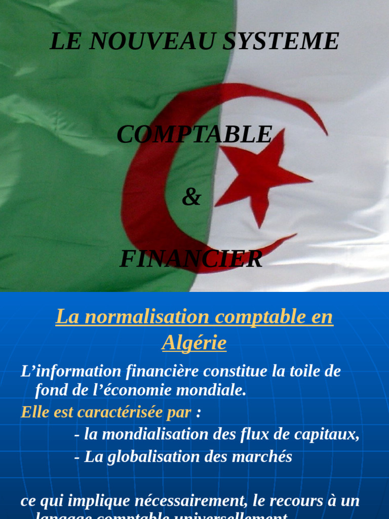 Normalisation Comptable Algérienne | PDF | Comptabilité | Bilan comptable