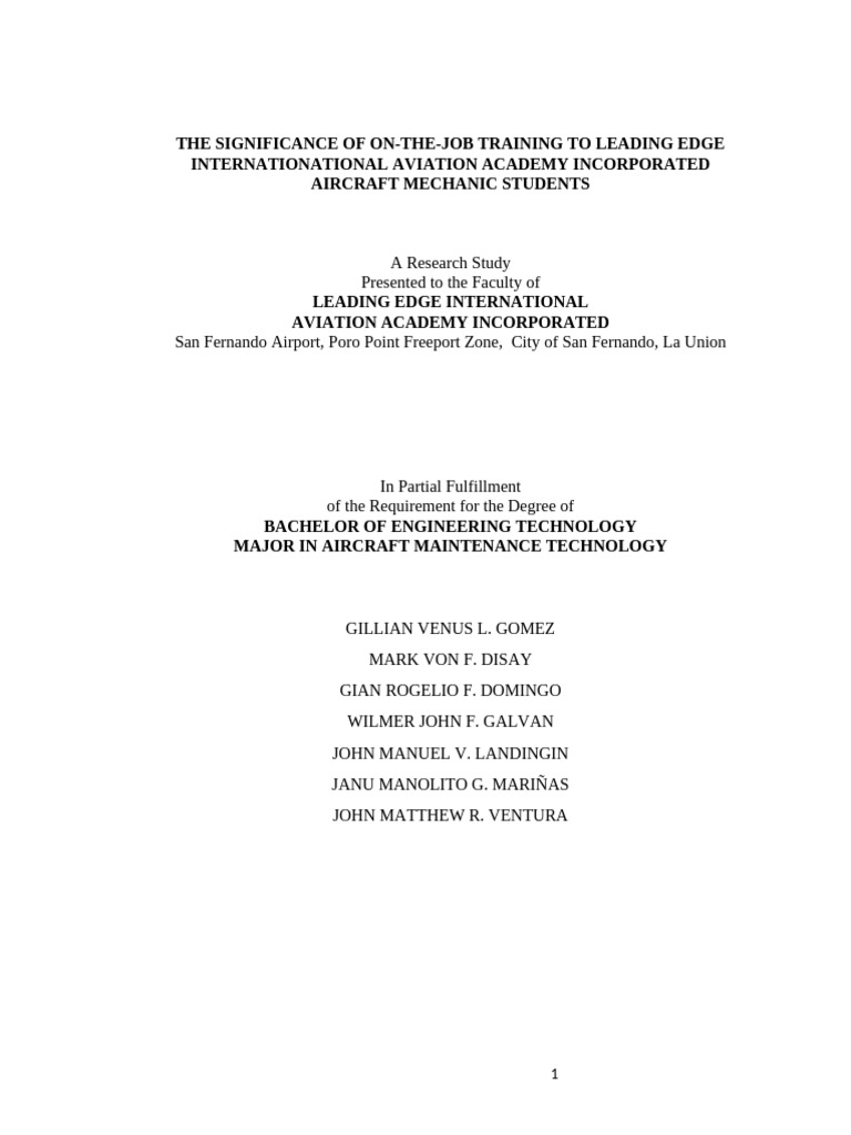 Thesis Chapter 1 4 - Proofread | PDF | Methodology | Survey Methodology