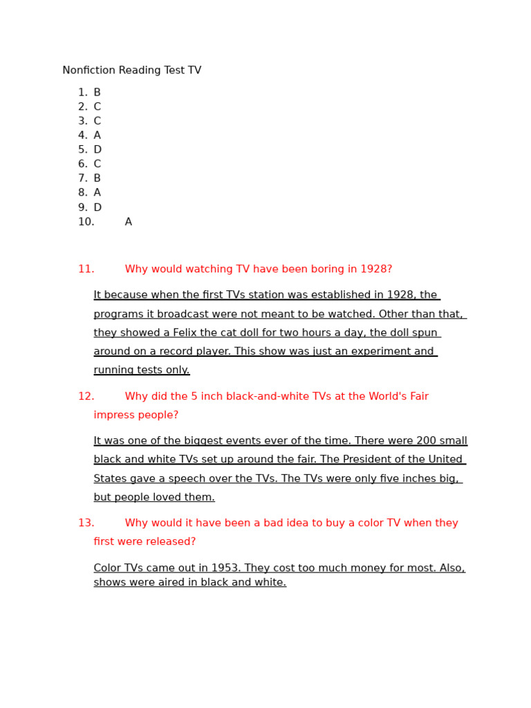 Exercise Reading Yap Jun Hang 305763 | PDF