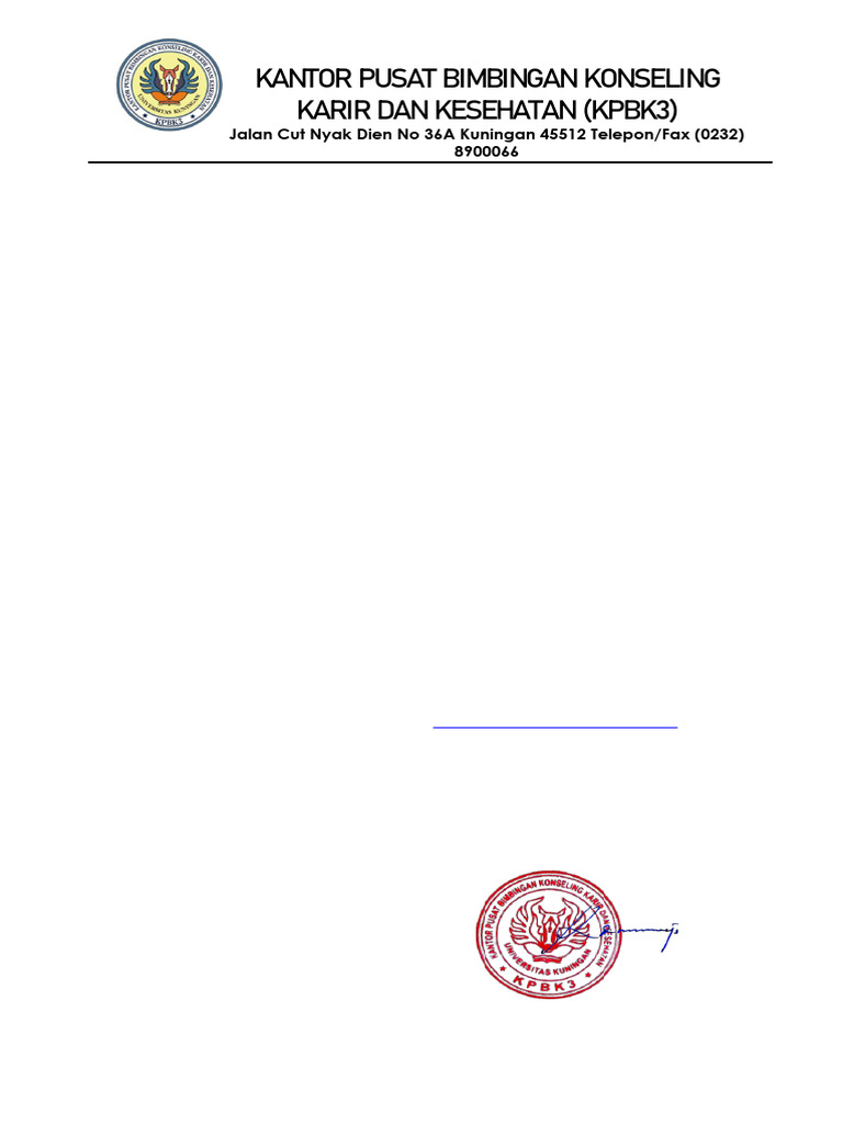 Surat Kaprodi Pemberitahuan Kegiatan Pembekalan Calon Wisudawan November 2024 | PDF ...