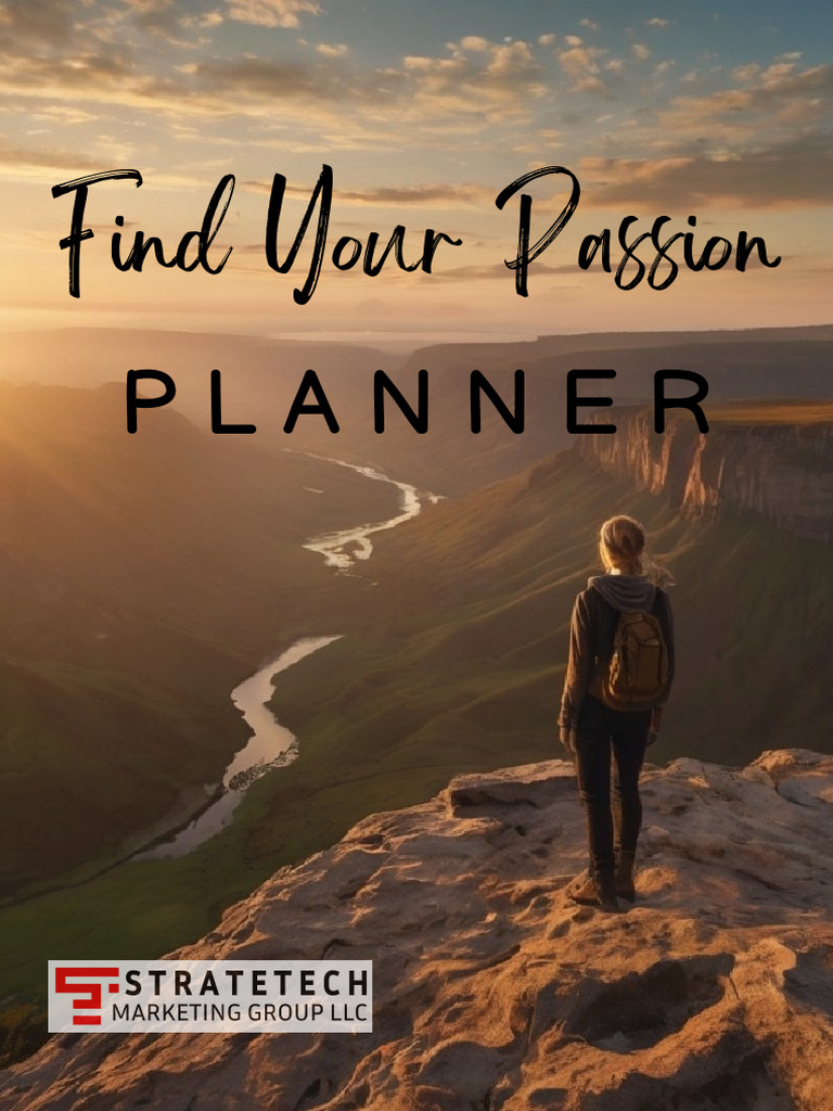 StrateTech's Copy of Find Your Passion Planner | PDF | Lifestyle
