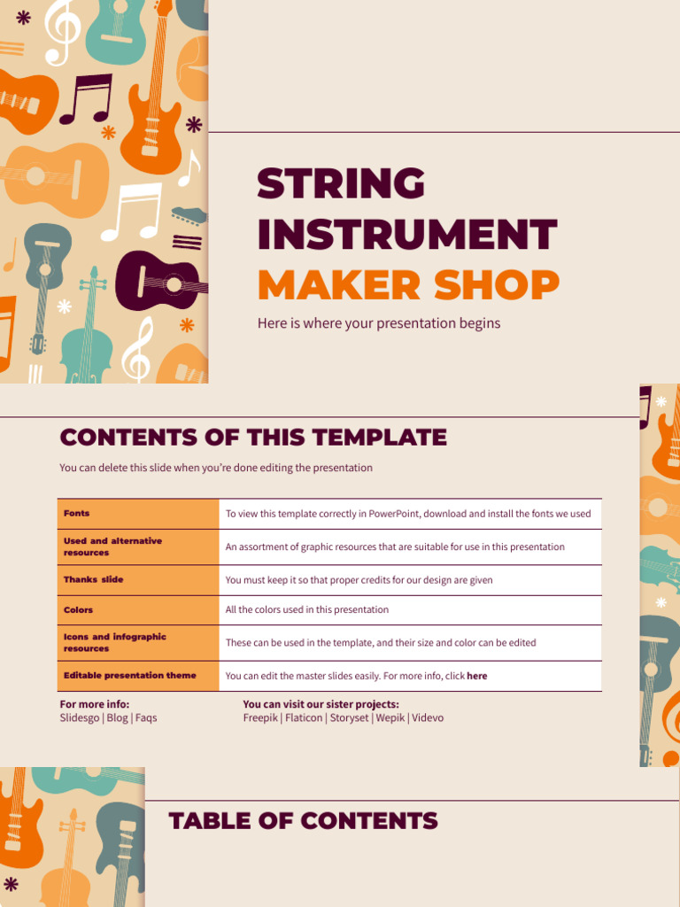 String Instrument Maker Presentation | PDF | Planets | Planets In Astrology
