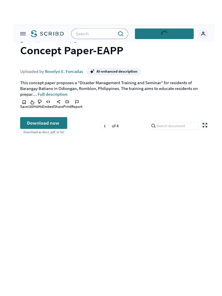 Www.scribd.comdocument530488202Concept Paper EAPP | PDF
