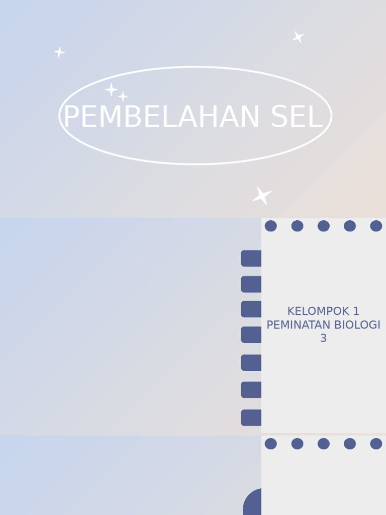 Biologi Pembelahan Sel | PDF