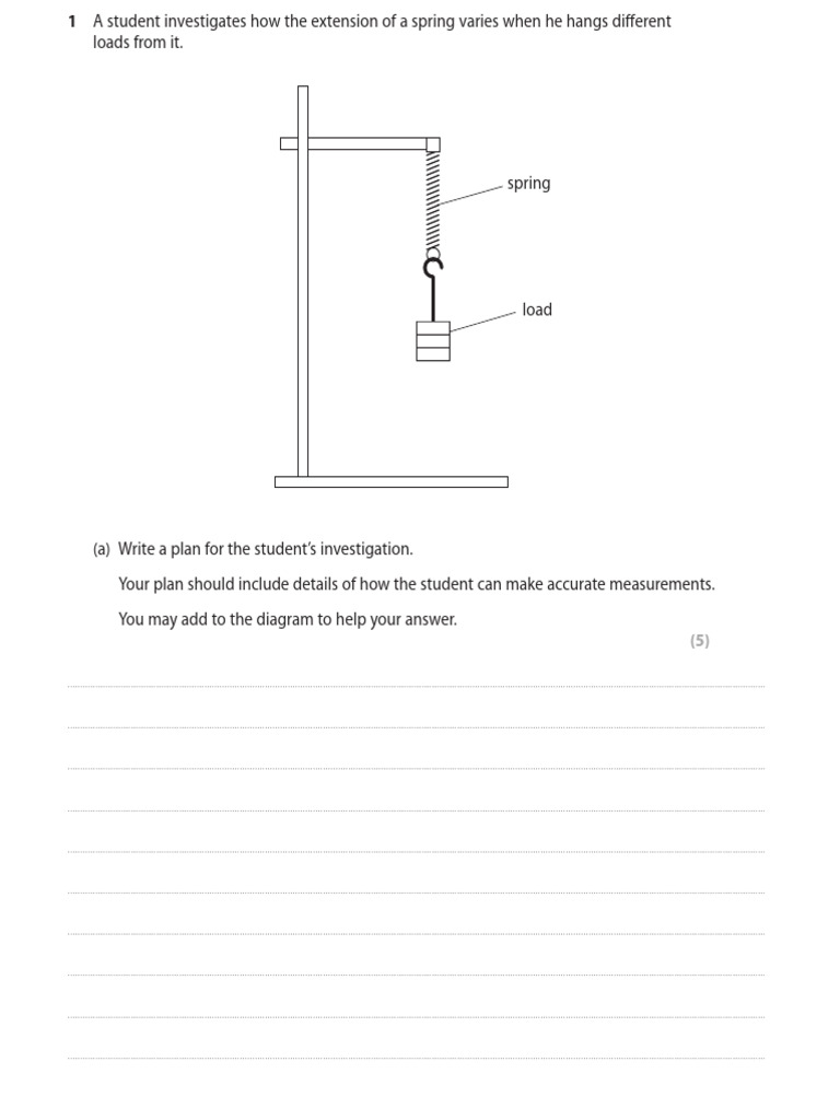 Forces, Movement, Shape and Momentum 4 QP | PDF | Potential Energy | Mass