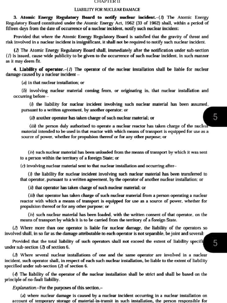 Nuclear Liability | PDF