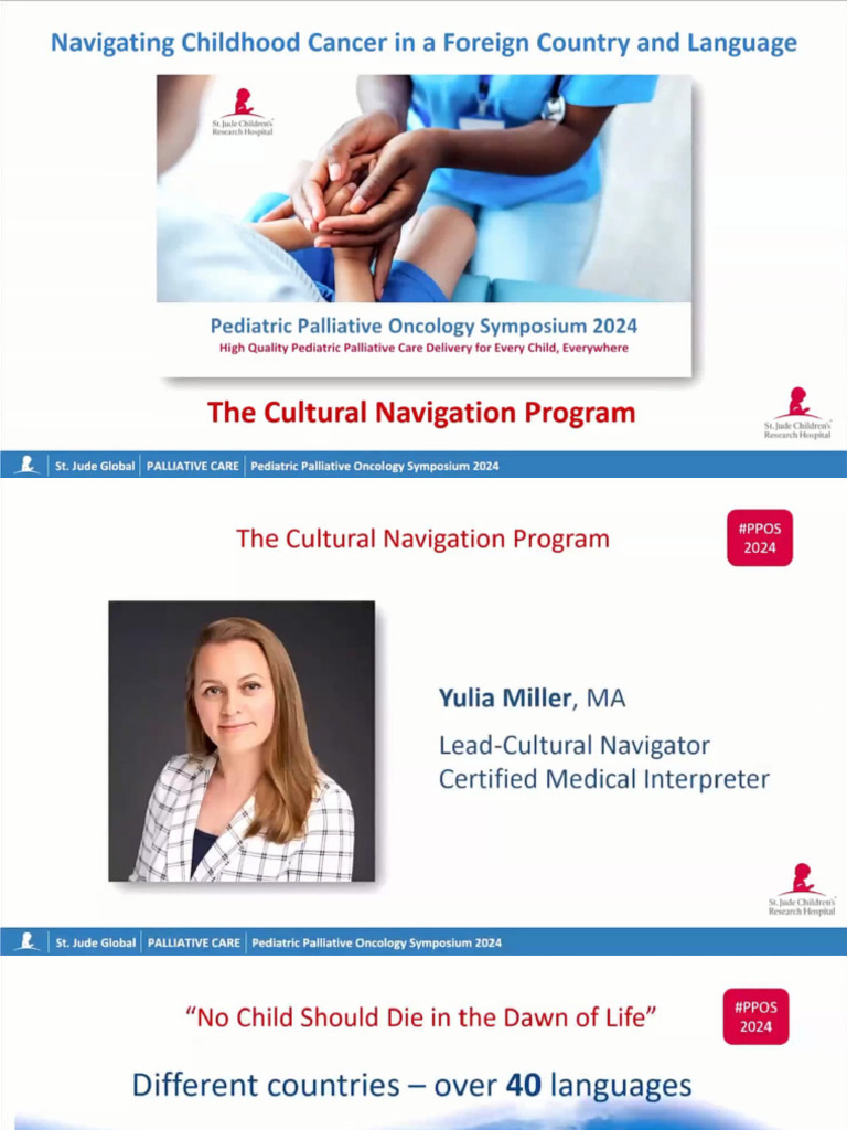 Navigating Childhood Cancer in A Foreign Country and Language ...