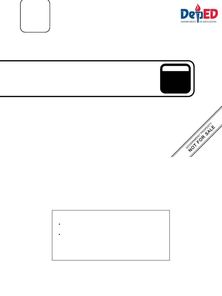 LE - Q3 - English 4 - Lesson 4 - Weeks 5-6 | PDF | Reading Comprehension