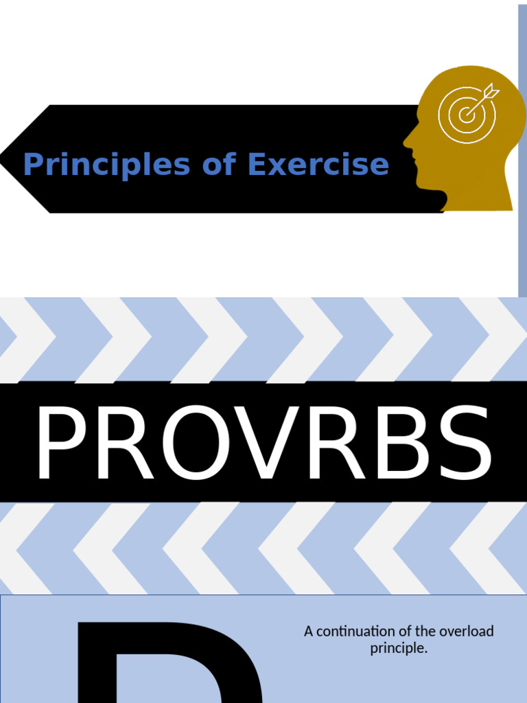 FITT & Principle of Exercise | PDF | Physical Fitness | Clinical Medicine