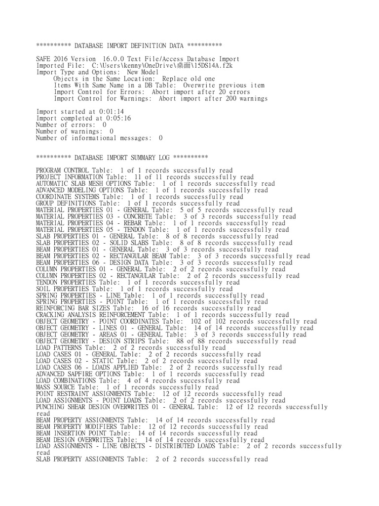 123 | PDF | Beam (Structure) | Databases