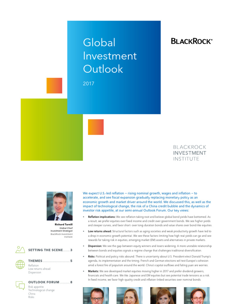 BlackRock 2017 Global Investment Outlook | PDF | Inflation | Bonds ...