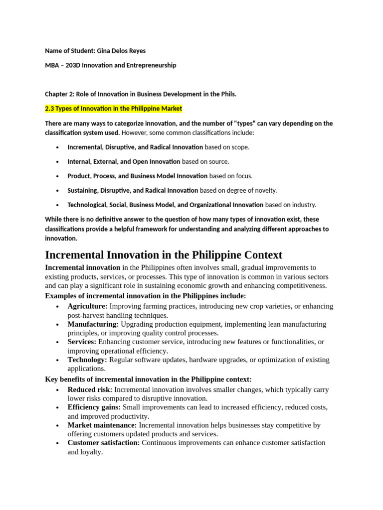 Business Development Plan Format Midterm Project | PDF | Innovation ... Business Development Plan Format Midterm Project | PDF | Innovation ...