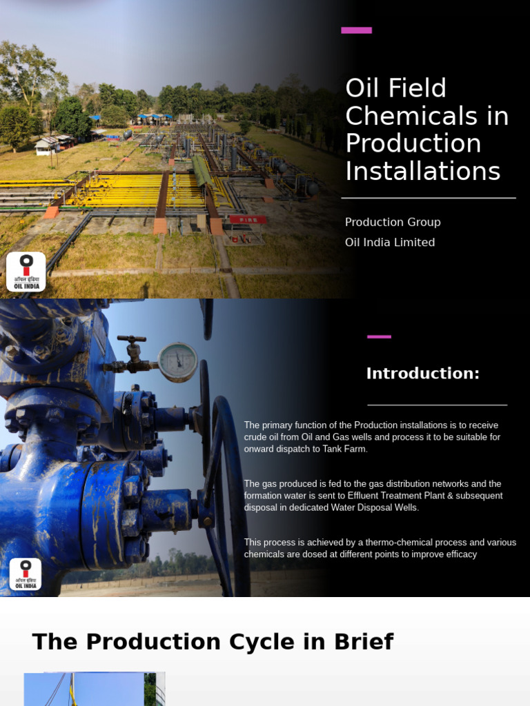 Production | PDF | Oil | Petroleum