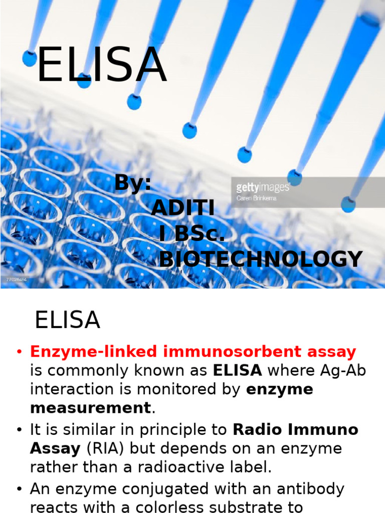 Elisa 170927065919 | PDF | Elisa | Immunology
