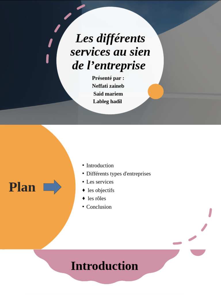 Services essentiels en entreprise | PDF | Gestion des ressources ...