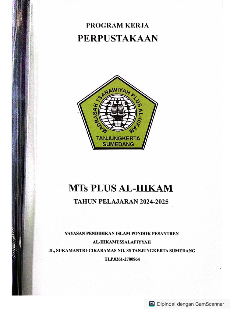 program.kerja perpus | PDF
