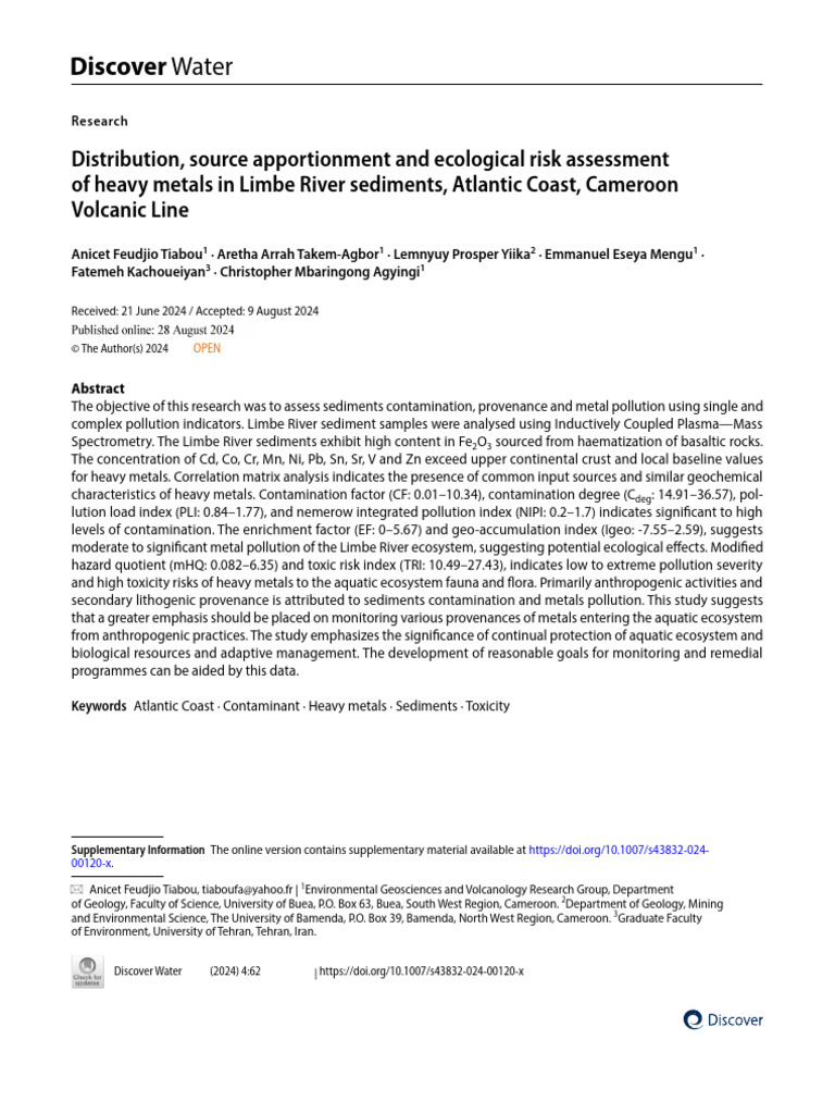 Discover Water | PDF | Water Pollution | Human Impact On The Environment