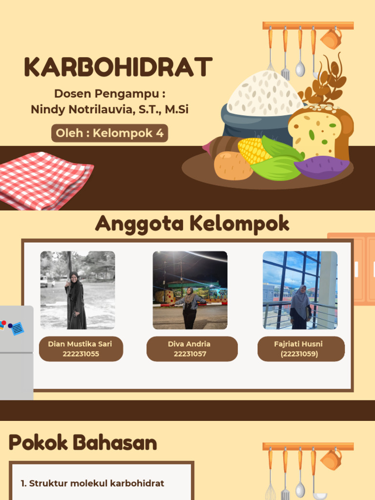 Kelompok 4 Dasar Dasar Biokimia | PDF | Sains & Matematika