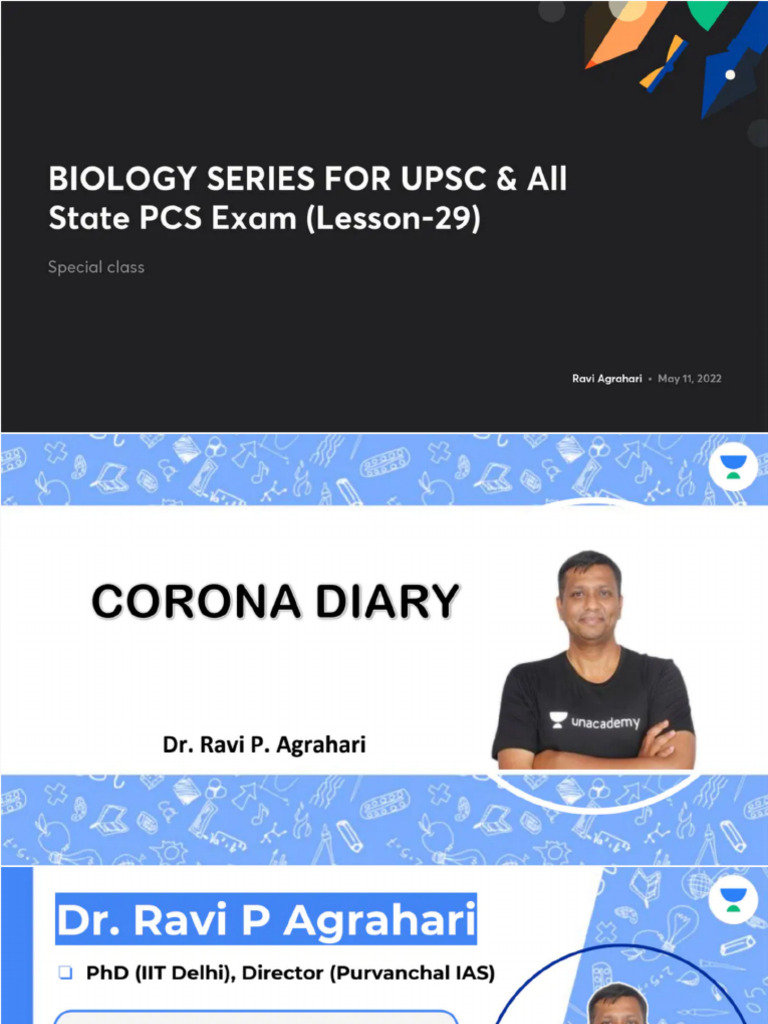 BIOLOGY SERIES FOR UPSC All State PCS Exam Lesson29 With Anno | PDF