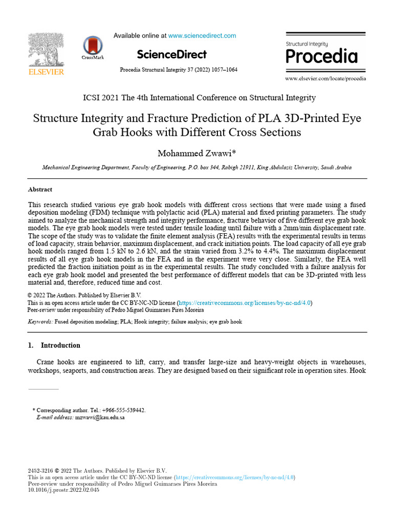 Sciencedirect Sciencedirect | PDF | Fracture | Stress (Mechanics)